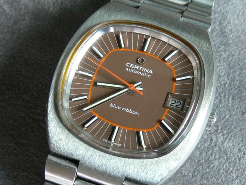 Certina Automatic Monitor-look 70er Vintage Blue Ribbon (Gebraucht) in Remigen für CHF 666 – mit ...