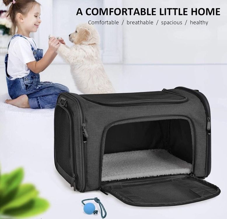 Hundebox Transporttragetasche Transportbox Katzentasche XXL (Neu (gemäss Beschreibung)) in ...