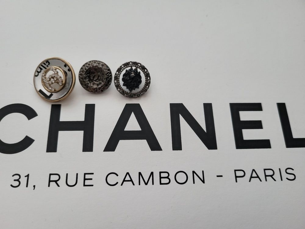 Original Chanel Knöpfe 3 Stück | Kaufen auf Ricardo