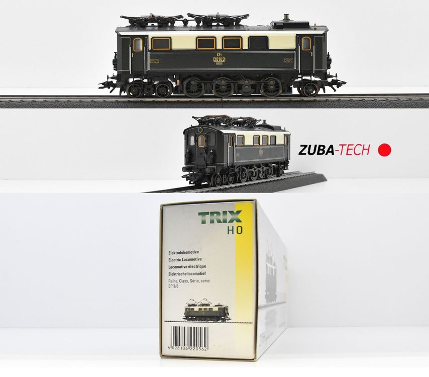 Trix 22056 E-Lok EP 3/6 K.Bay.Sts.B GS Analog mit OVP (Gebraucht) in St ...