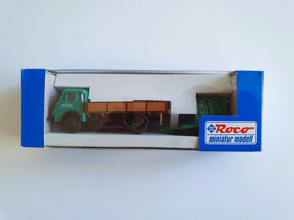 ROCO 1564, Steyr 680, Pritsche und Aggregatanhänger, neu OVP | Kaufen ...