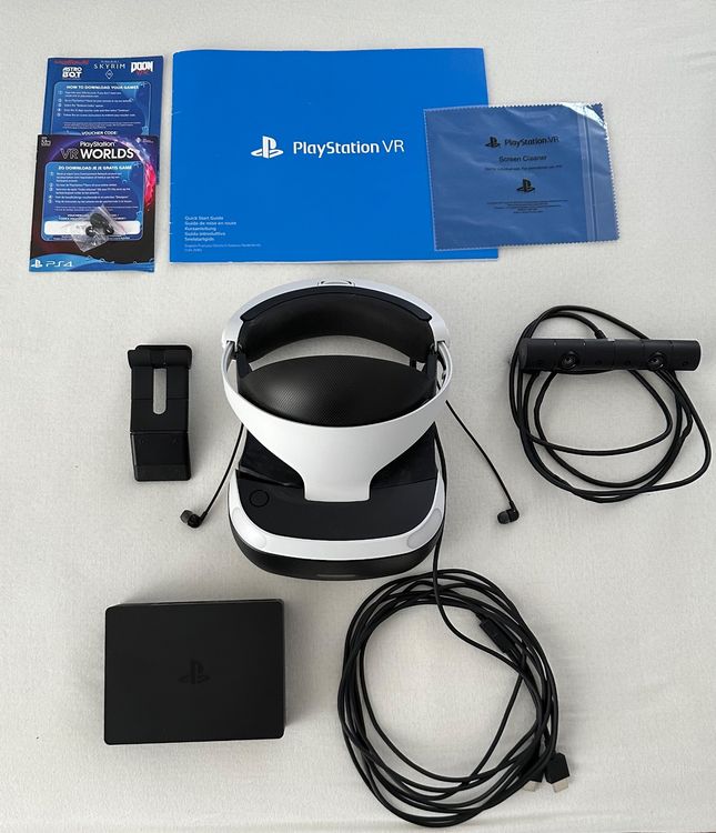Sony Playstation VR, Set mit Head Set Kamera Controller etc (Gebraucht ...