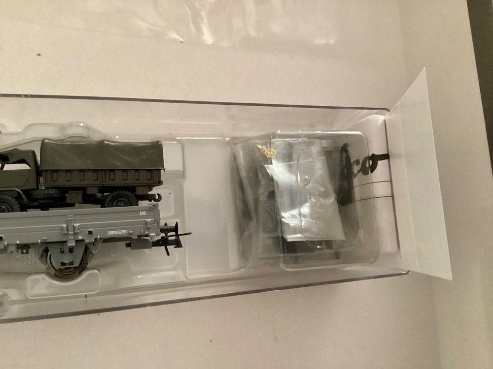 Roco 66739, Militärischer Güterwagen der SBB. Epoche IV-V (Neu und ...