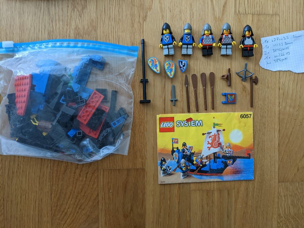 Lego Castle Dragon Knights Sea Serpent 6057 ( 1992 ) | Kaufen auf Ricardo