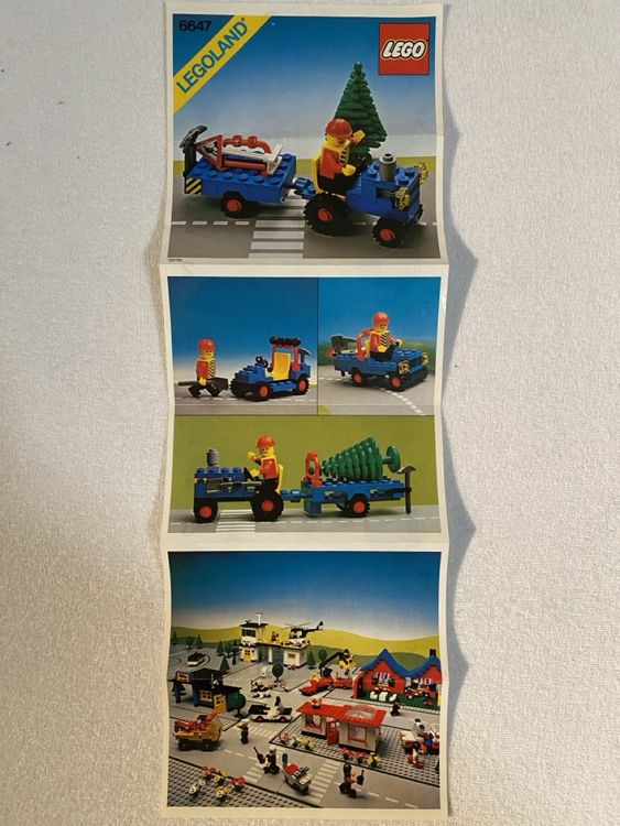 LEGO 6647 Strassenarbeiter mit Traktor und Anhänger | Kaufen auf Ricardo