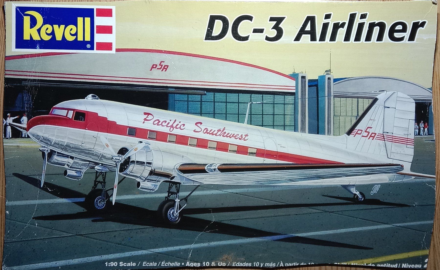 Revell DC-3 Airliner Pacific Southwest Échelle 1/90 (Neuf (Voir ...