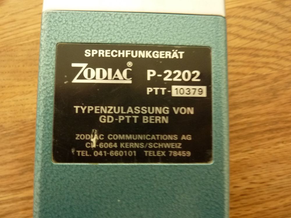 CB Handfunkgerät Zodiac P 2202 funktioniert (Gebraucht) in Hochfelden ...