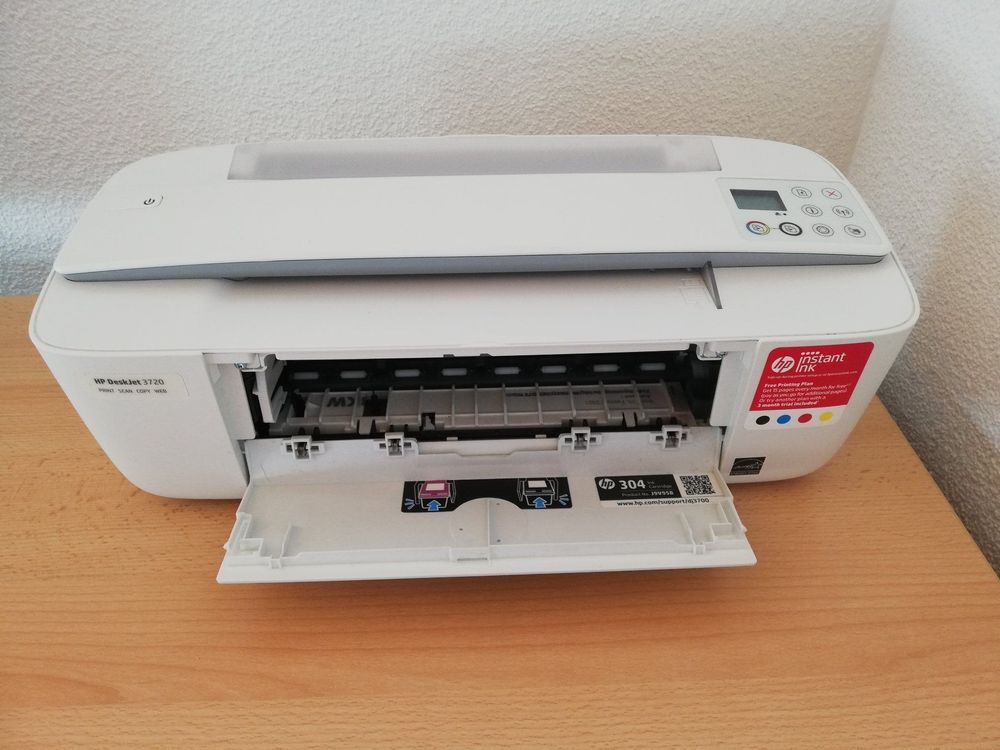 HP DeskJet 3720 Drucker All-in-One Print Scan Copy Web (Gebraucht) in ...