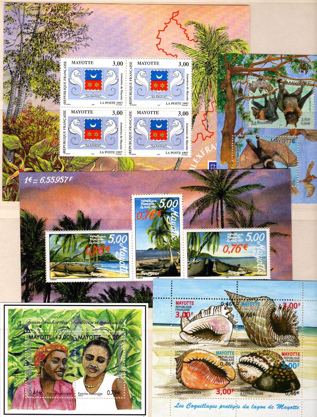 R5180 / MAYOTTE collection de blocs neufs XX (Neuf (Voir description ...