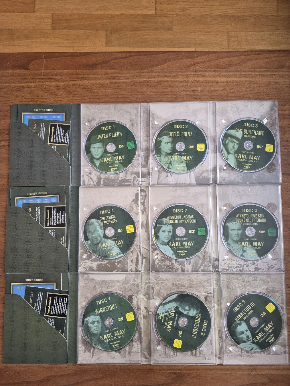 Karl May DVD-Collection I-III, Limited Edition, Top Zustand (Gebraucht ...