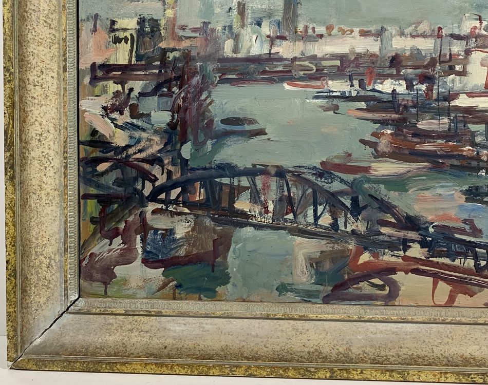 Walter Emil Müller (1896-1983) grosses Gemälde (Gebraucht) in Root für CHF 145 – mit Lieferung ...