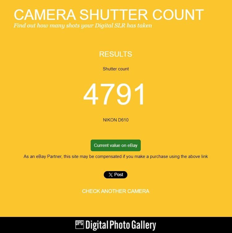 Nikon D610 Body - New (Low Shutter Count : 4700) | Kaufen auf Ricardo