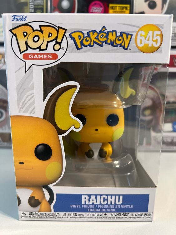 Funko POP! Games Pokémon Raichu (Neuf avec emballage d'origine) à Le ...