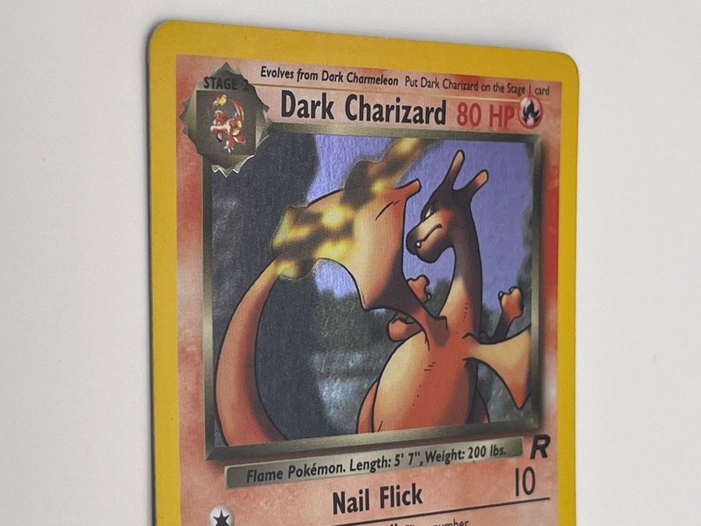 Dark Charizard 4/82 Holo Pokémon Team Rocket (Neu (gemäss Beschreibung ...