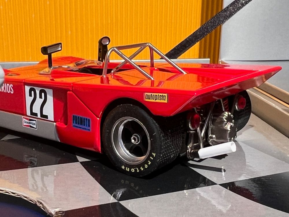 CHEVRON B21 mit Fahrerfigur R.Barrios - NEU - MIB von FLY | Kaufen auf Ricardo