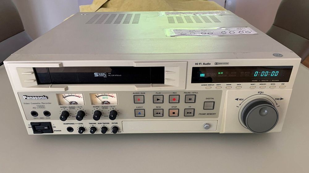 Panasonic AG-7355 HIGH END S-VHS PROFI REKORODER (Gebraucht) in SEON ...