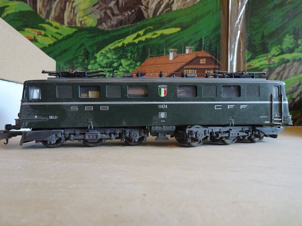 Roco/Lima Ae 6/6 "Neuchatel"/Ae 4/6 "Dummy" Gotthard-Tram (Gebraucht ...