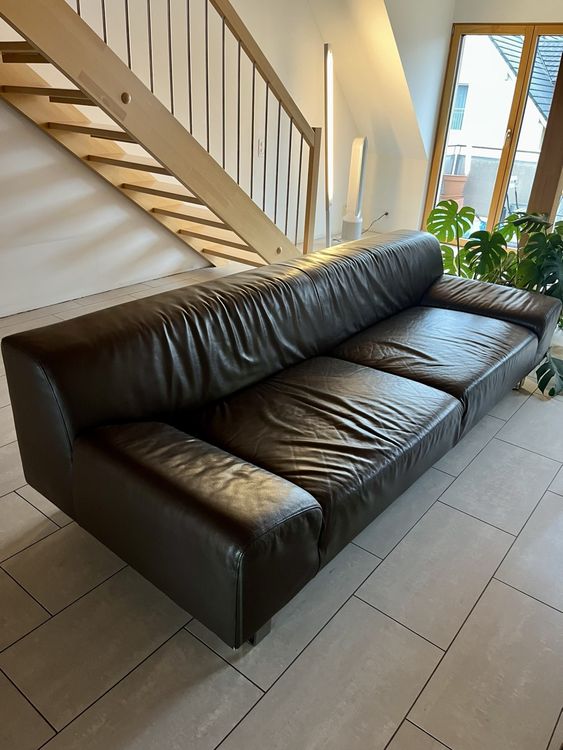 Elegante Leder-Couch | Kaufen auf Ricardo