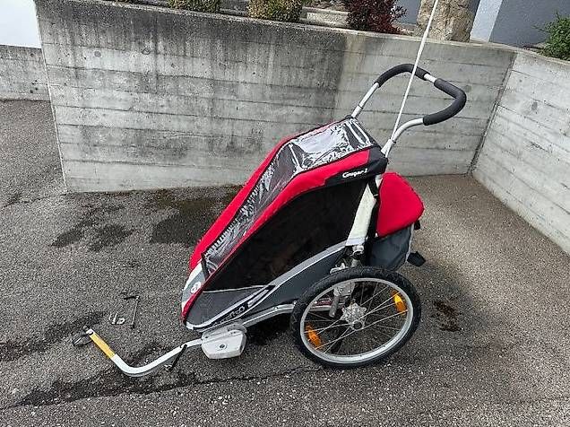 Veloanhänger für Kinder Chariot Cougar 1 (Gebraucht) in Wil SG für CHF 210 – nur Abholung auf ...