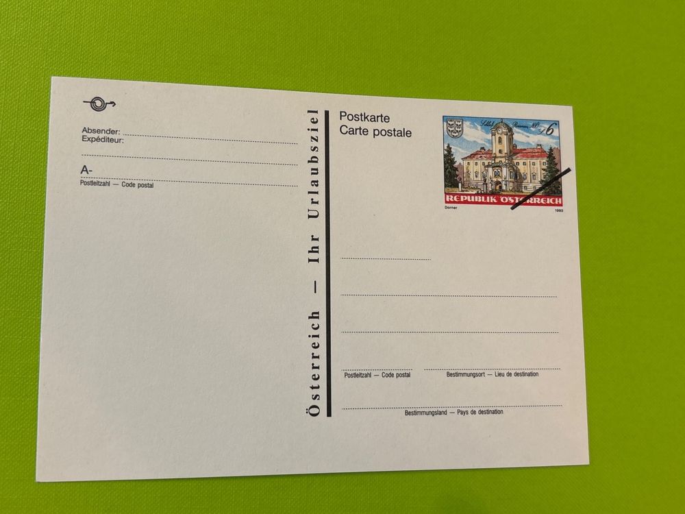 Österreich Postkarte Schloss Rosenau 1963 ungelaufen (Neu und ...