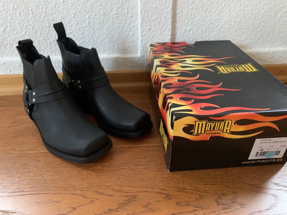 Mayura Boots - COLOR PULL-GRASS NEGRO EU. 42 / UK. 8 / US 9 (Neu und ...
