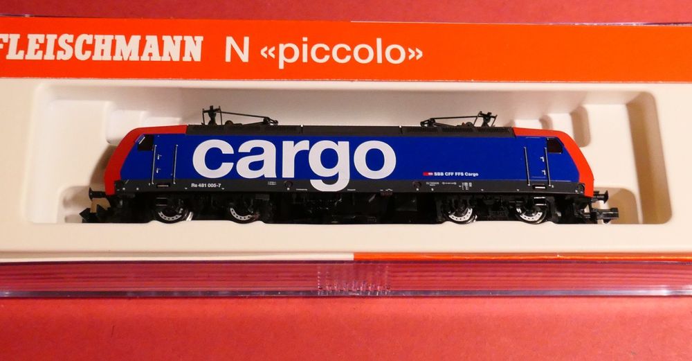 Fleischmann Re 481 der SBB Cargo, mit DSS und KKK | Kaufen auf Ricardo