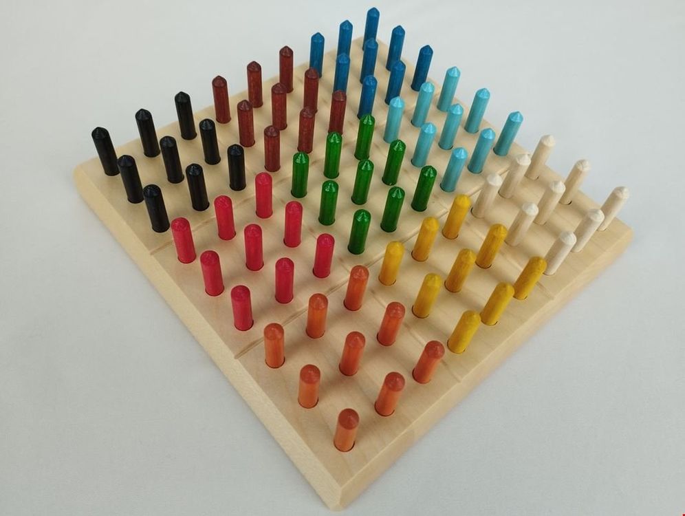 COLORDOKU Farbsudoku aus Holz (Neu (gemäss Beschreibung)) in ...