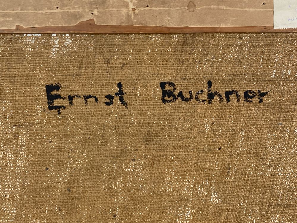 Ernst Büchner (1886-1951) der Hirt grosses Gemälde | Kaufen auf Ricardo