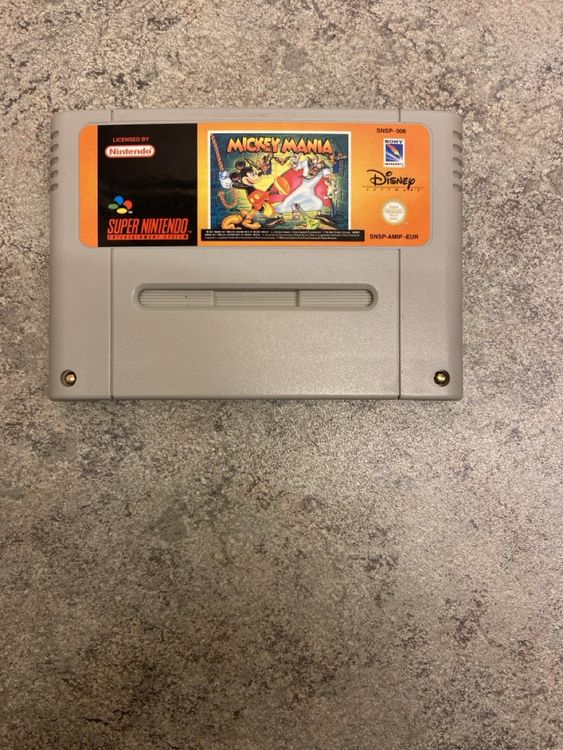 SNES - Super Nintendo Game - Disney Mickey Mania | Kaufen auf Ricardo