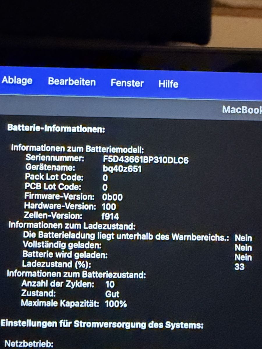 MacBook Air 13 Zoll (2024) mit Apple M3 Chip (Neu (gemäss Beschreibung ...