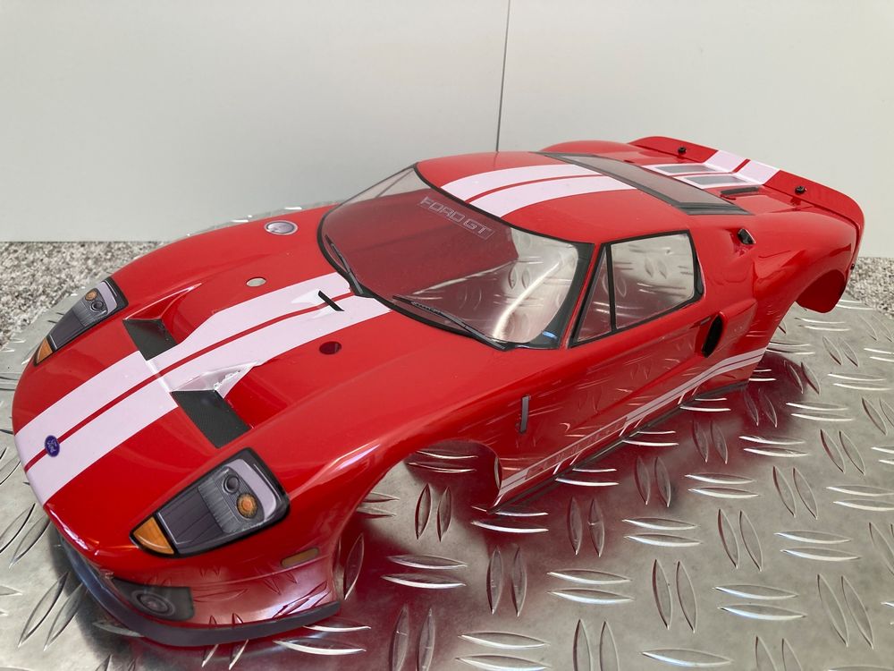 RC Karosserie Ford GT40 HPI passend auf TT-02 Tamiya 1:10 | Kaufen auf ...