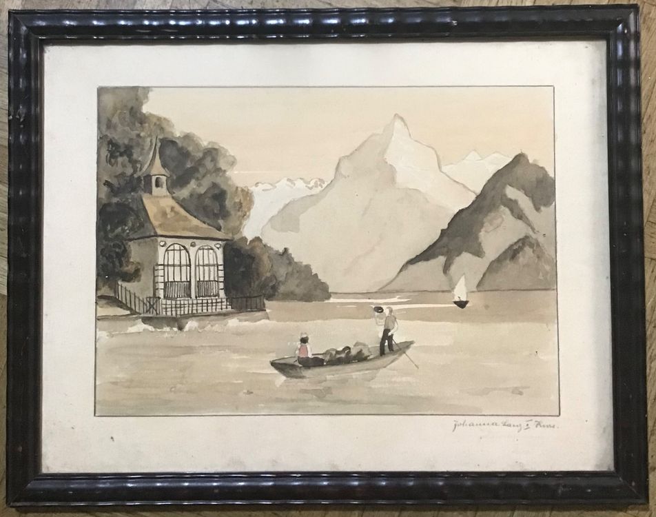 Johanna LANZ Antike Aquarell (Gebraucht) in Root für CHF 5 – mit Lieferung auf Ricardo kaufen