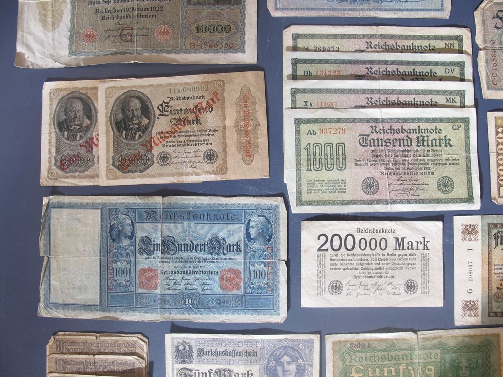 Sammlung Mark und Darlehnskassenscheine (1908-1923) | Kaufen auf Ricardo