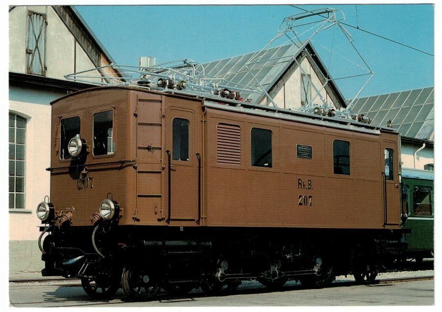Lok Ge 2/4 207 der Rhätischen Bahn, SLM/BBC 1913 | Kaufen auf Ricardo