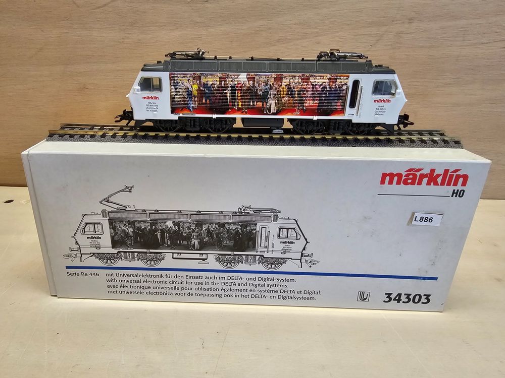 Märklin 34303 - SOB E-Lok Re 446, Betr.-Nr. 446 447-5, DELTA | Kaufen ...