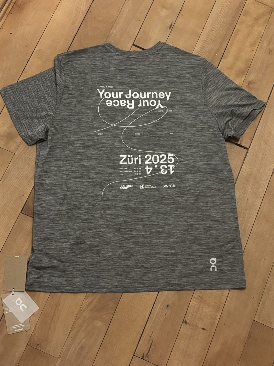 Shirt ON RUNNING Zurich Marathon 2025 XL (Neu und originalverpackt) in ...