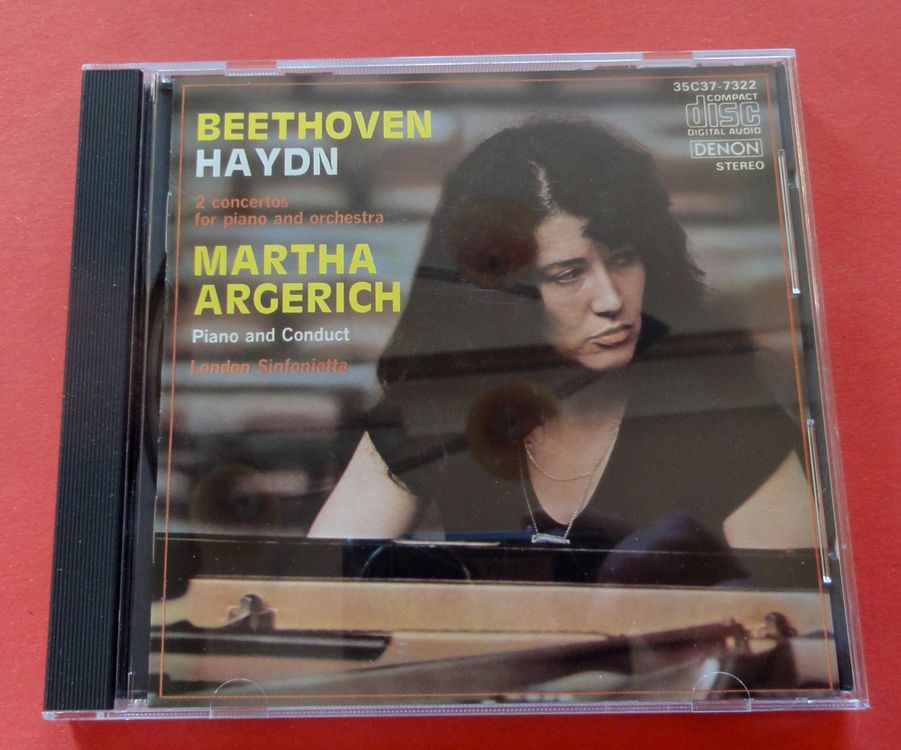CD Mozart Beethoven / Haydn - Martha Argerich (Gebraucht) in Waldenburg ...