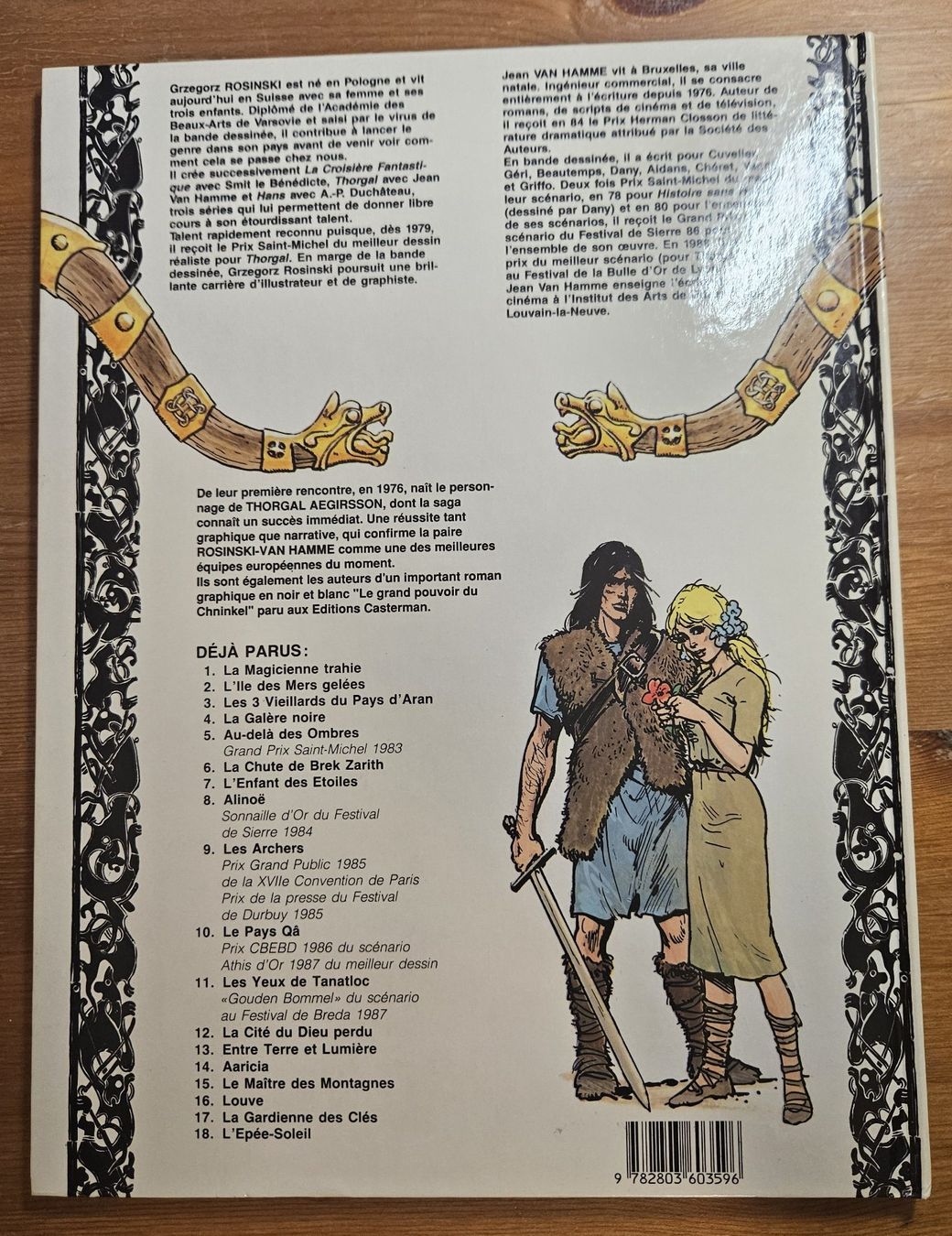 Thorgal N 2 (T.B.E.) L'Île des Mers gelées (D'occasion) à Prévonloup ...