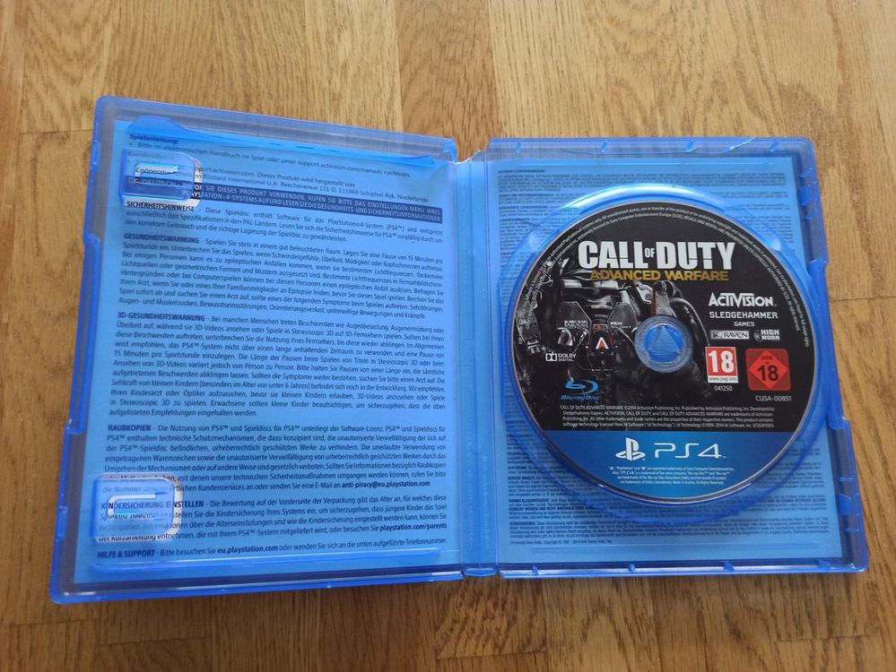 📀🎮📀Call of Duty Advanced Warfare - Day ZERO PS4 / PS5📀📀 (Gebraucht) in Oberweningen für CHF 5.95 ...
