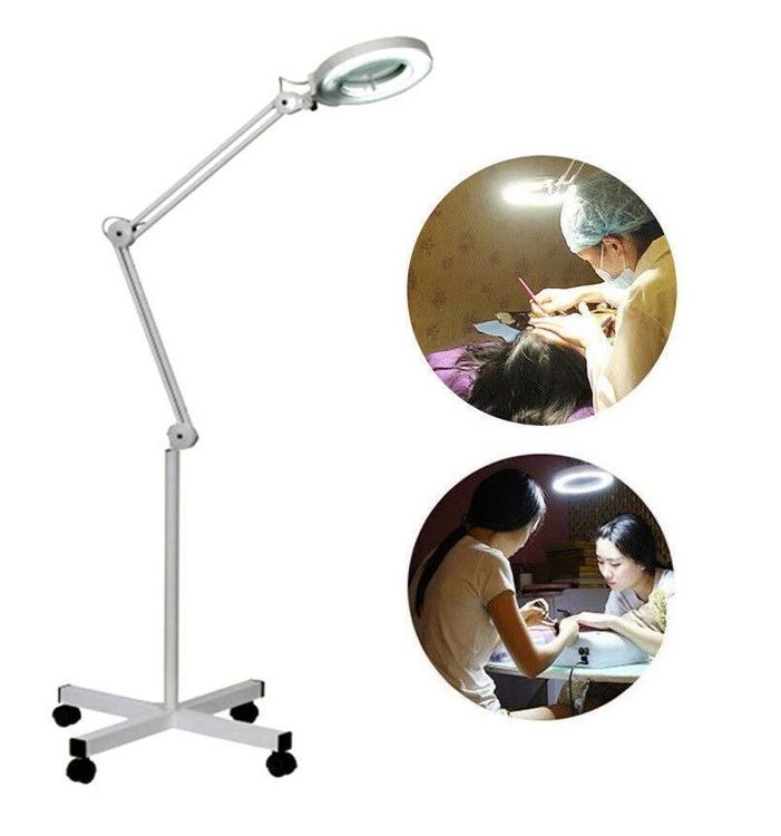 LED Lupenlampe Lupe mit RollStativ (Neu (gemäss Beschreibung)) in Thun ...