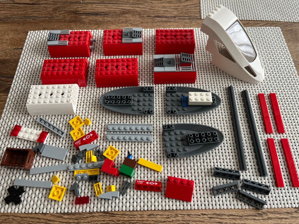 Lego 7938 60051 Restposten Eisenbahn Lok Lot Cockpit (Gebraucht) in ...