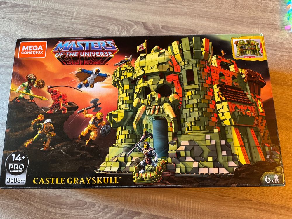 Mega Blocks Pro Builders / Castle Grayskull He-Man (Gebraucht) in ...