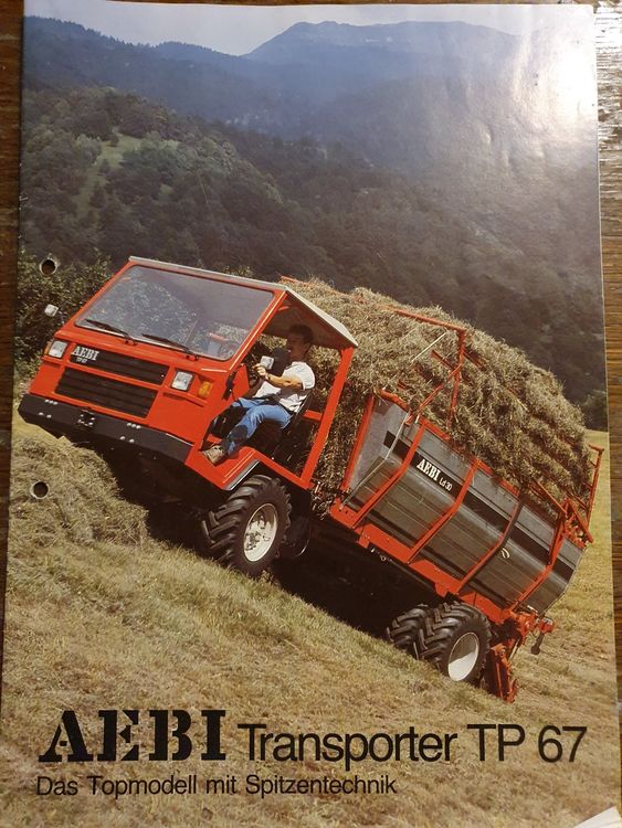 AEBI TP 67 Prospekt 1989 ZZ | Kaufen auf Ricardo