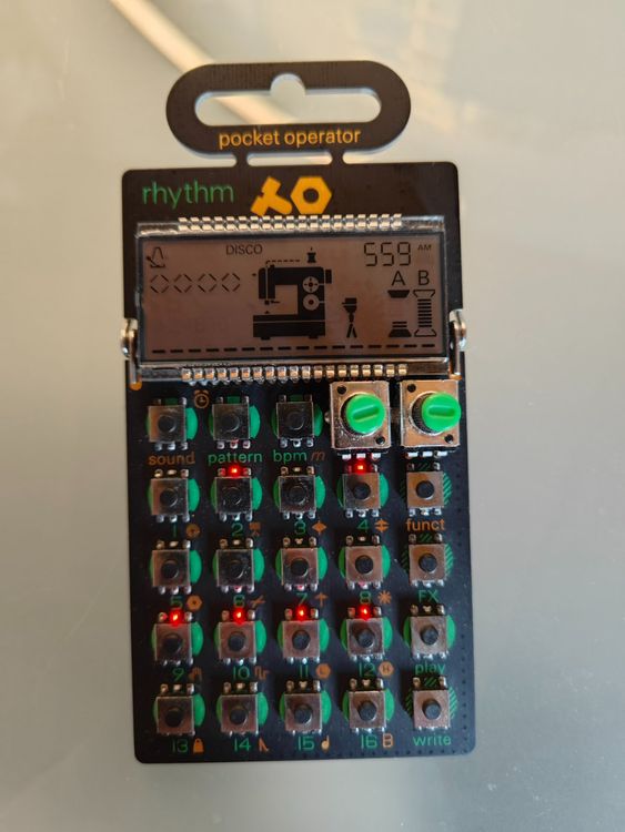 Pocket Operator PO-12 Rhythm - Teenage Engineering (Gebraucht) in für ...