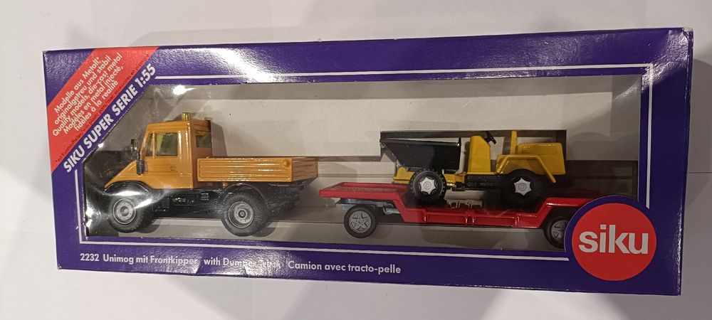 Siku Modellauto Unimog mit Frontkipper 1:55 neu ovp (Neu und originalverpackt) in Solothurn für ...