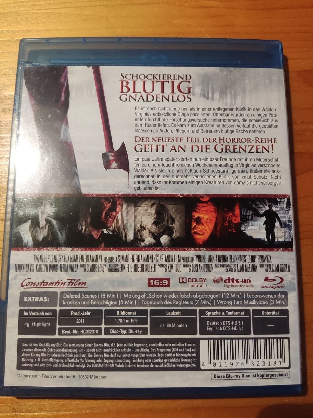 Wrong Turn 4 - Bloody Beginnings (Blu-ray) (Gebraucht) in Spreitenbach ...
