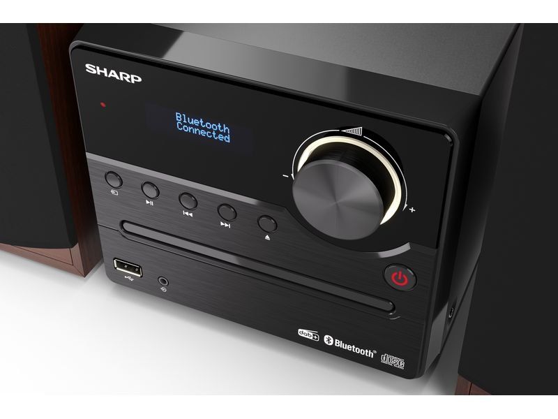 🎵📻 DAB+ Stereo Musiksystem mit Bluetooth & CD – Holz, NEU (Neu und ...
