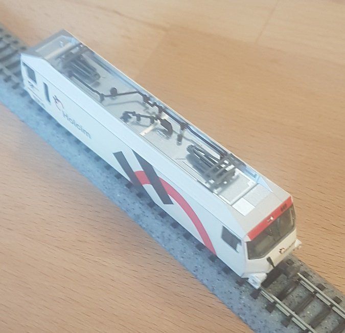 RhB Kato Spur N Ge 4/4 III 649 Holcim (Neu (gemäss Beschreibung)) in Uster für CHF 193 – mit ...