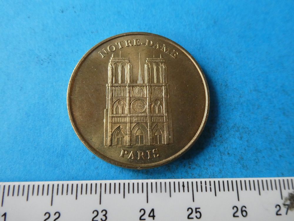 Notre-Dame Paris, Medaille von Monnaie de Paris (Neu (gemäss ...