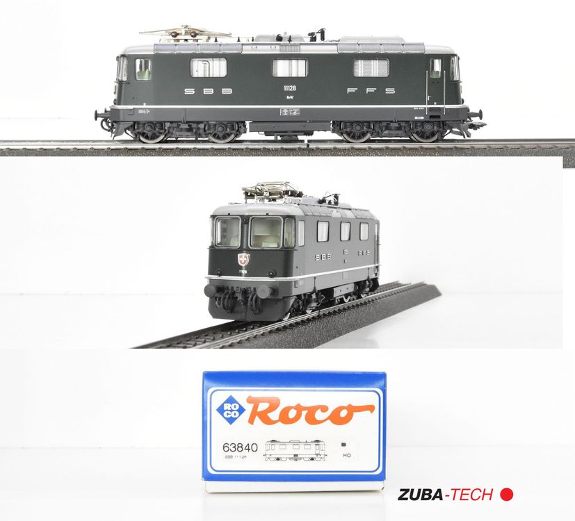 Roco 63840 E-Lok Re 4/4 II SBB H0 GS Analog mit OVP (Gebraucht) in St. Gallen für CHF 169 – mit ...